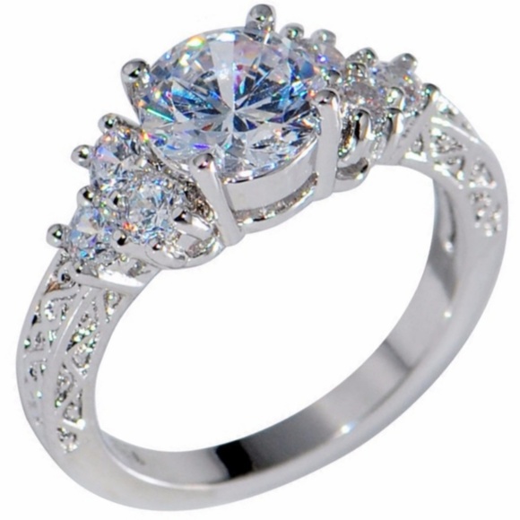 WickedWondersVIPBling.com | Jewelry | Ring Aaa Zircon Engage Me | Poshmark